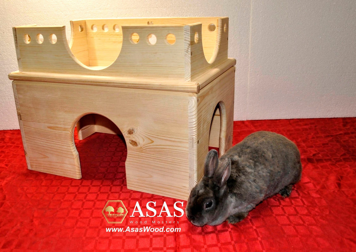 Rabbit hideout ️ ️ ️, Bunny castle – AsasWood