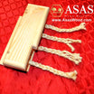 Bunny Rabbit Logic game ️ rabbit wooden toy with Sisal Rope – AsasWood